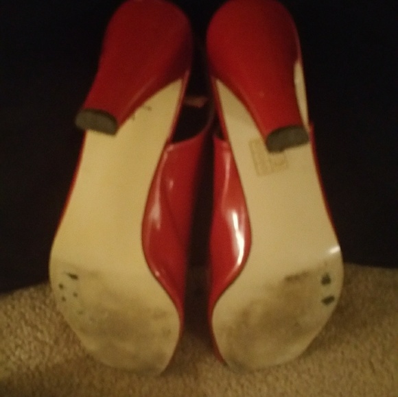 Pierre Dumas | Shoes | Red Slingback Sandals | Poshmark